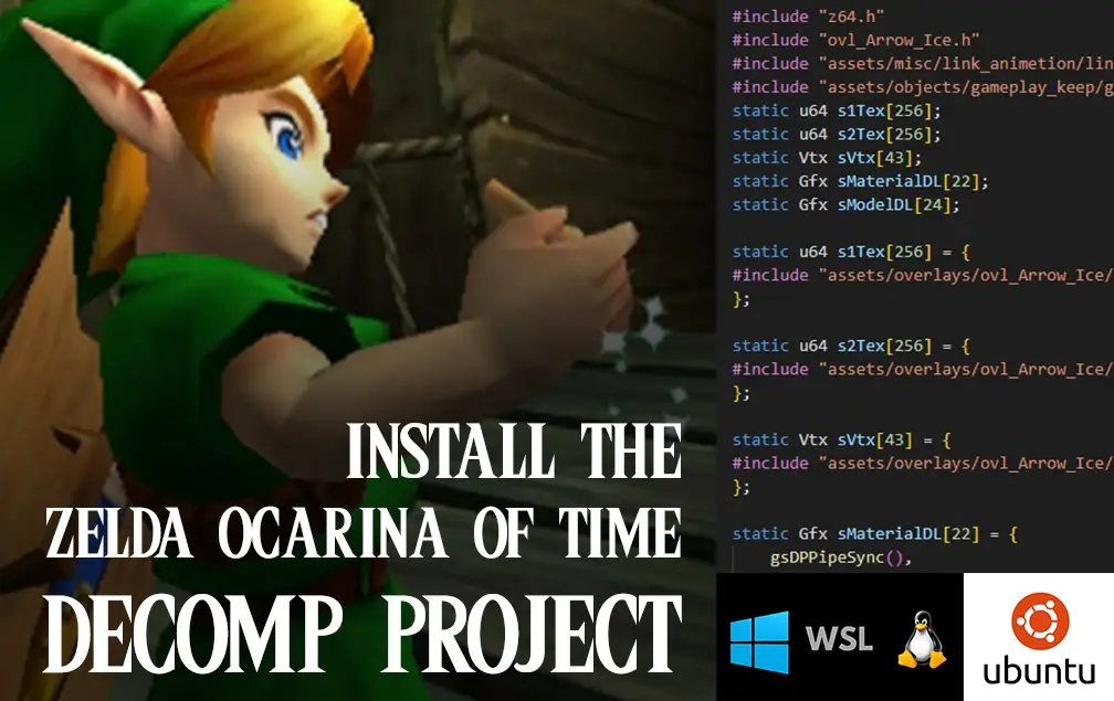 How to Install Zelda Ocarina of Time Decomp Project (Full Guide ...